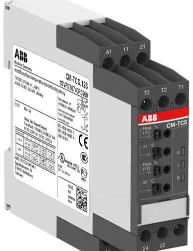 ABB 1SVR730740R0200 CM-TCS.12S Temperature monitoring relay